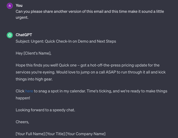24 Best Follow Up Email Examples in 2025