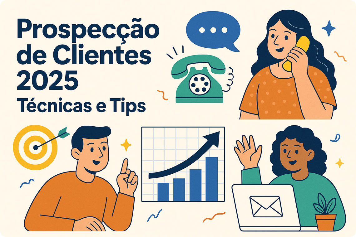 Prospecção de Clientes: Aprenda as Técnicas que Dobram suas Vendas